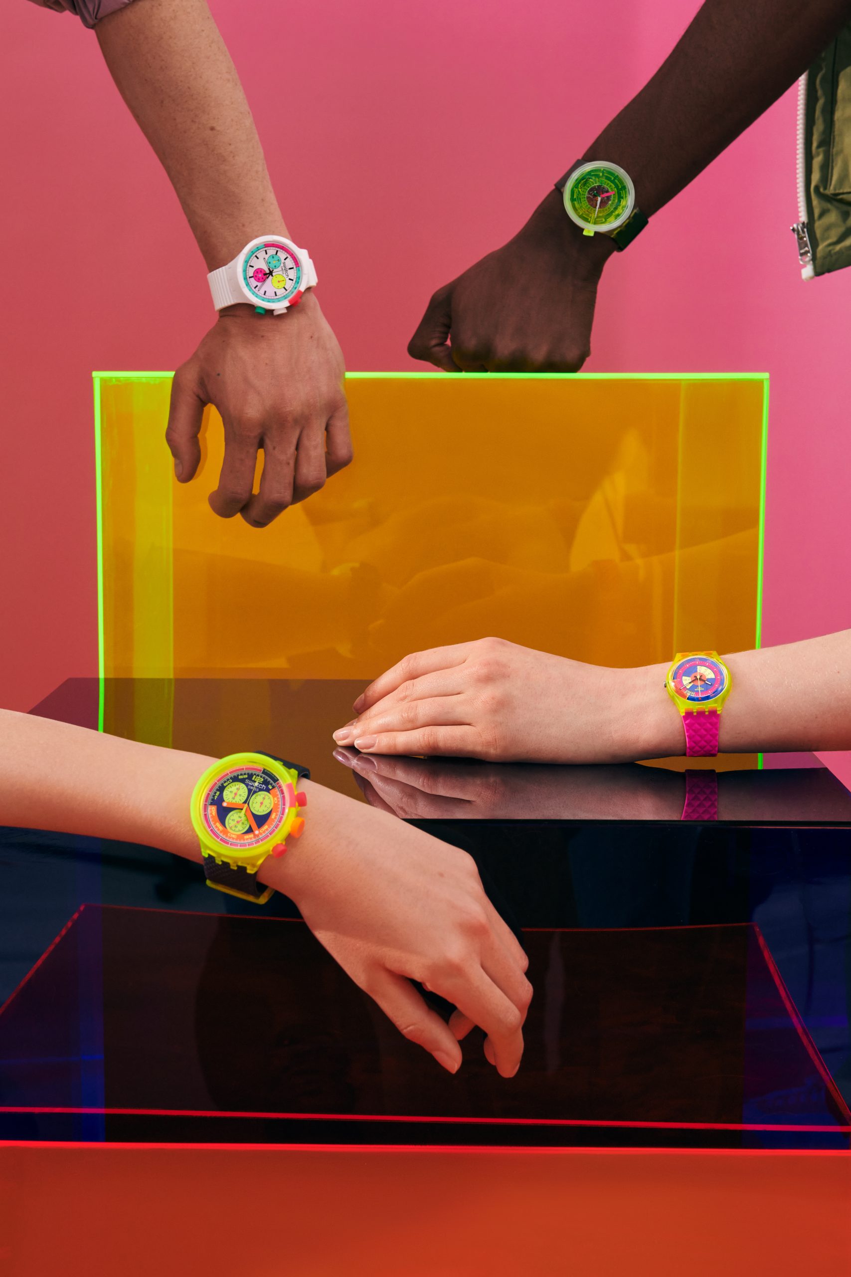 Swatch Gears Up For Summer With The Bright And Bold NEON Collection - NYLON