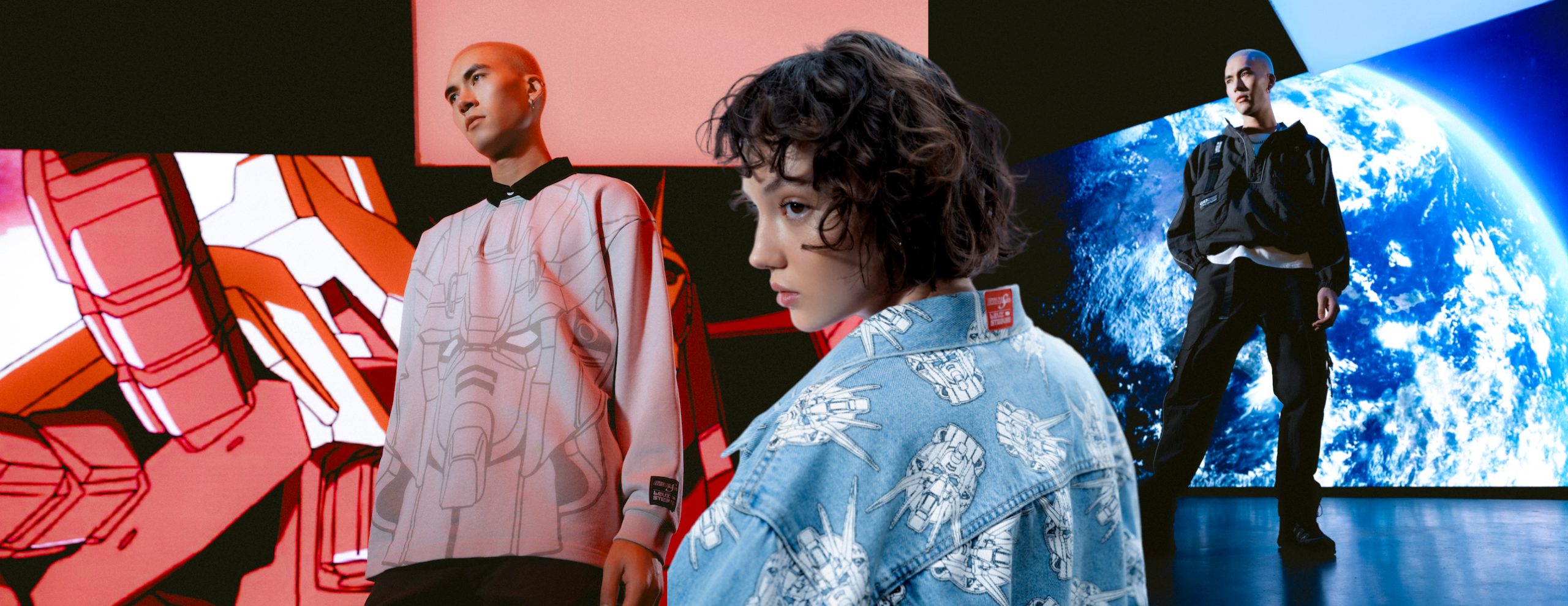 The Levi’s® x Gundam SEED Collection Is All About Futuristic Streetwear ...