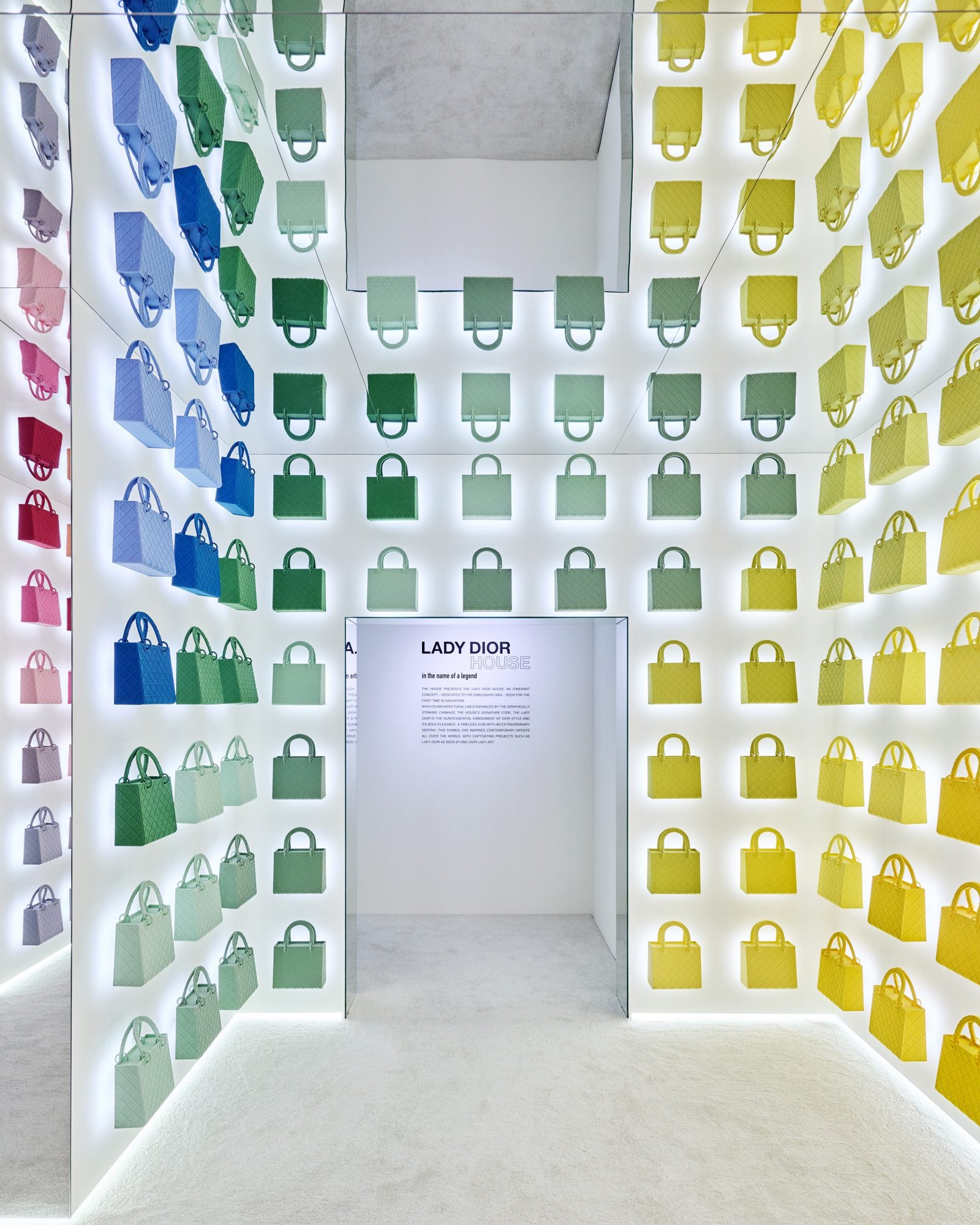 Lady Dior House exhibition opens in Singapore with artist variations of ...