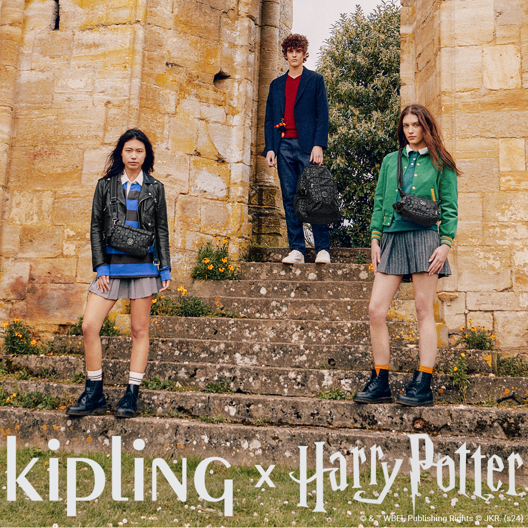 Kipling launches magical Harry Potter Capsule Collection with backpacks ...